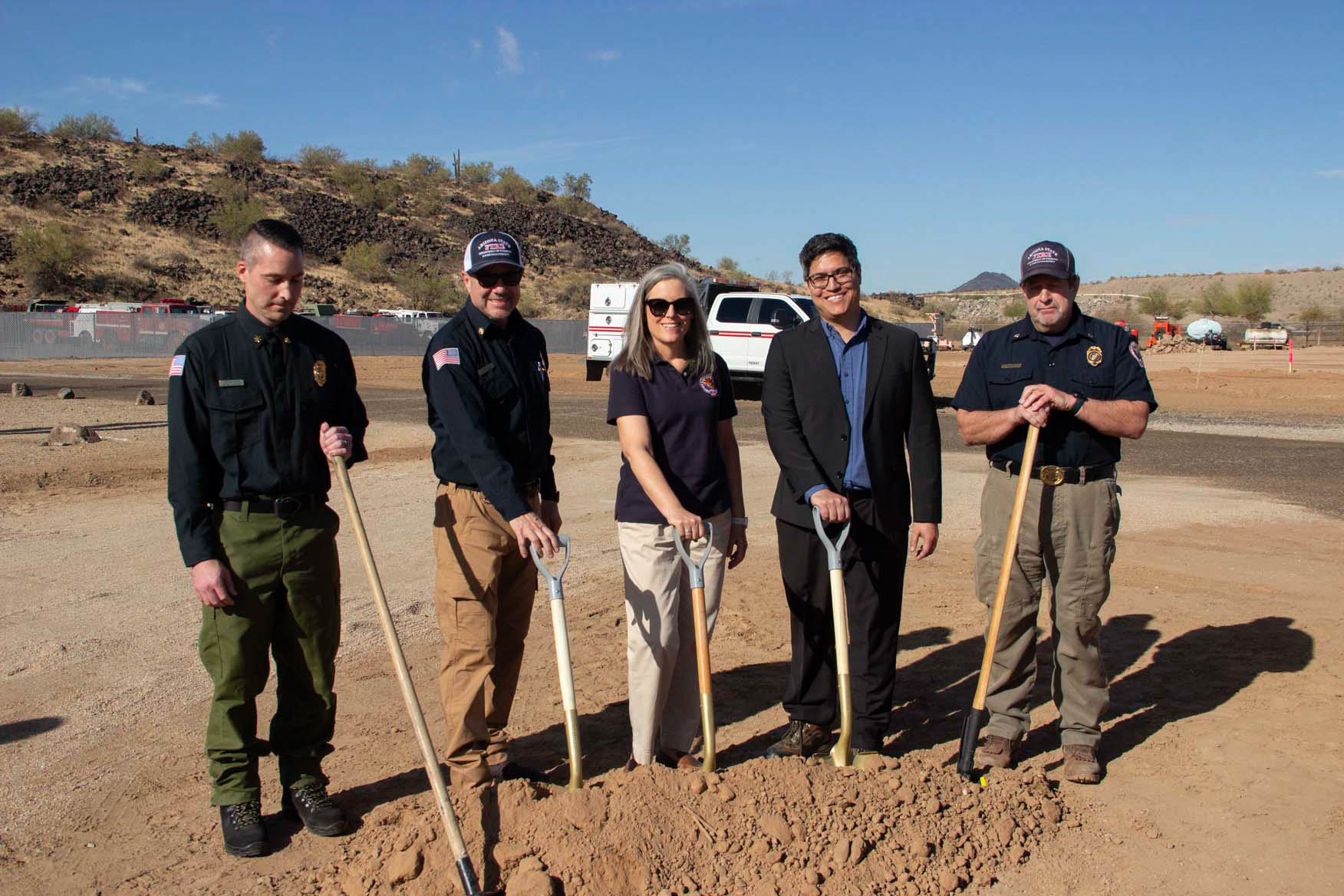 DFFM Arizona Dispatch Center Groundbreaking | Office of the Arizona ...