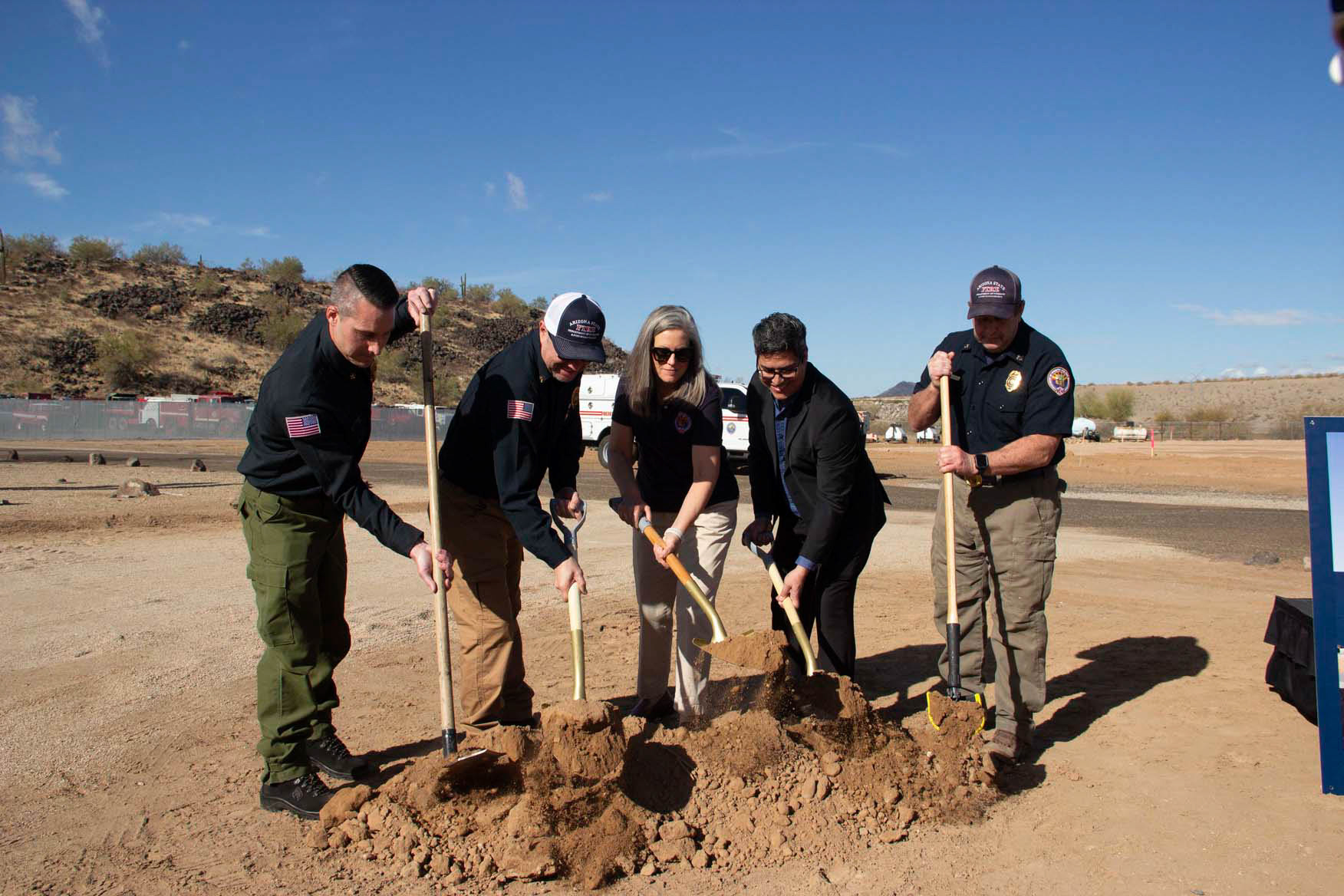 DFFM Arizona Dispatch Center Groundbreaking | Office of the Arizona ...