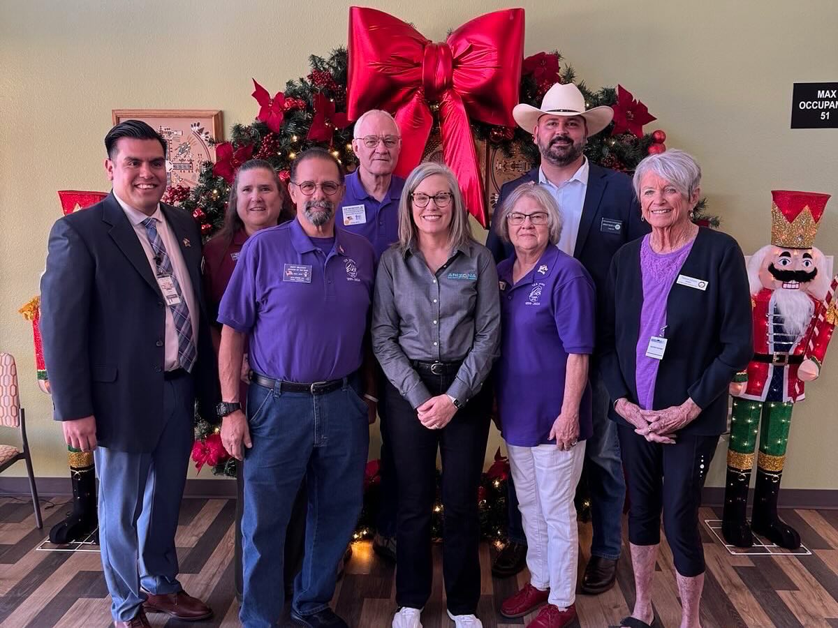 Yuma Veterans Home Holiday Visit | Office of the Arizona Governor
