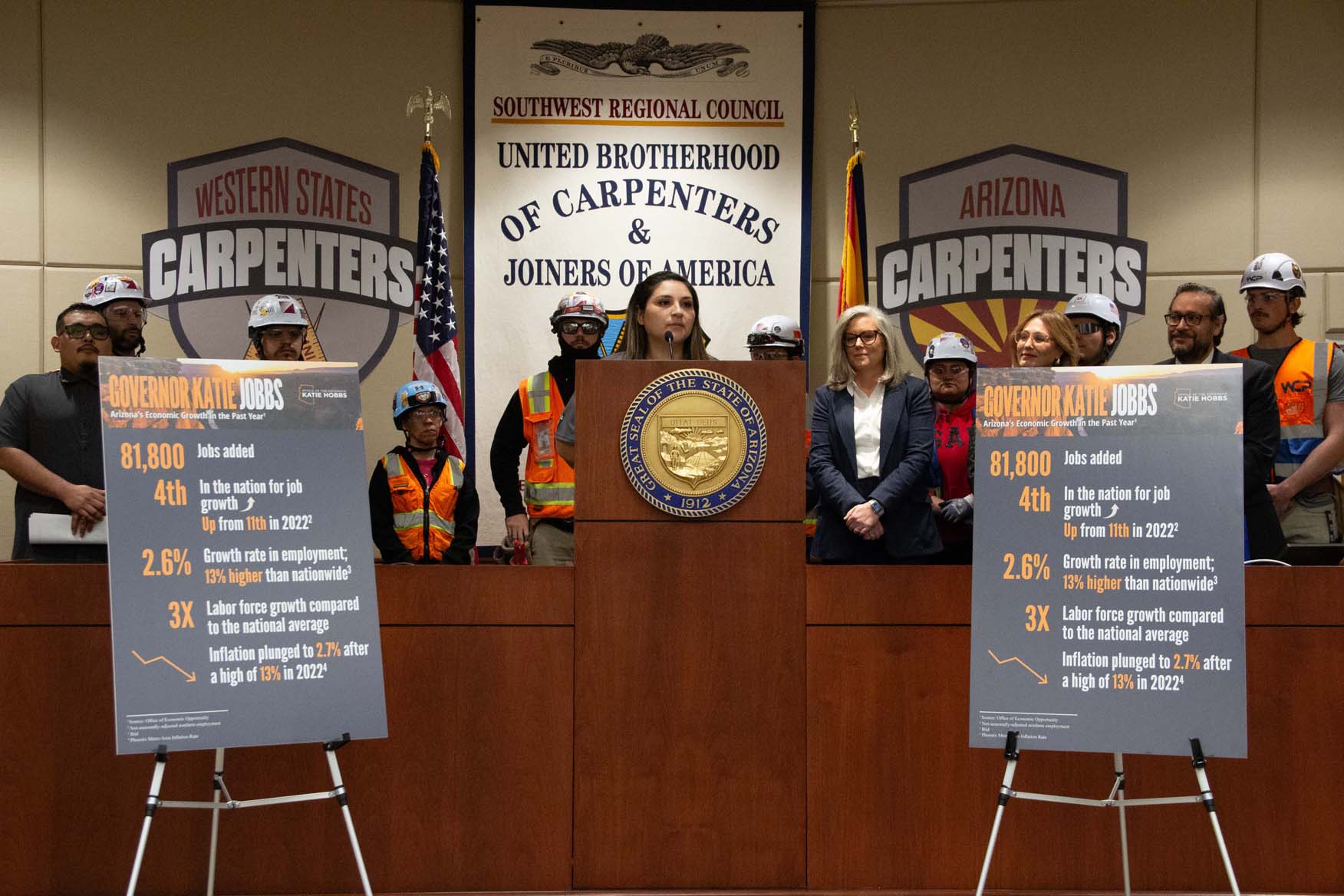 Katie Jobbs Press Conference | Office of the Arizona Governor